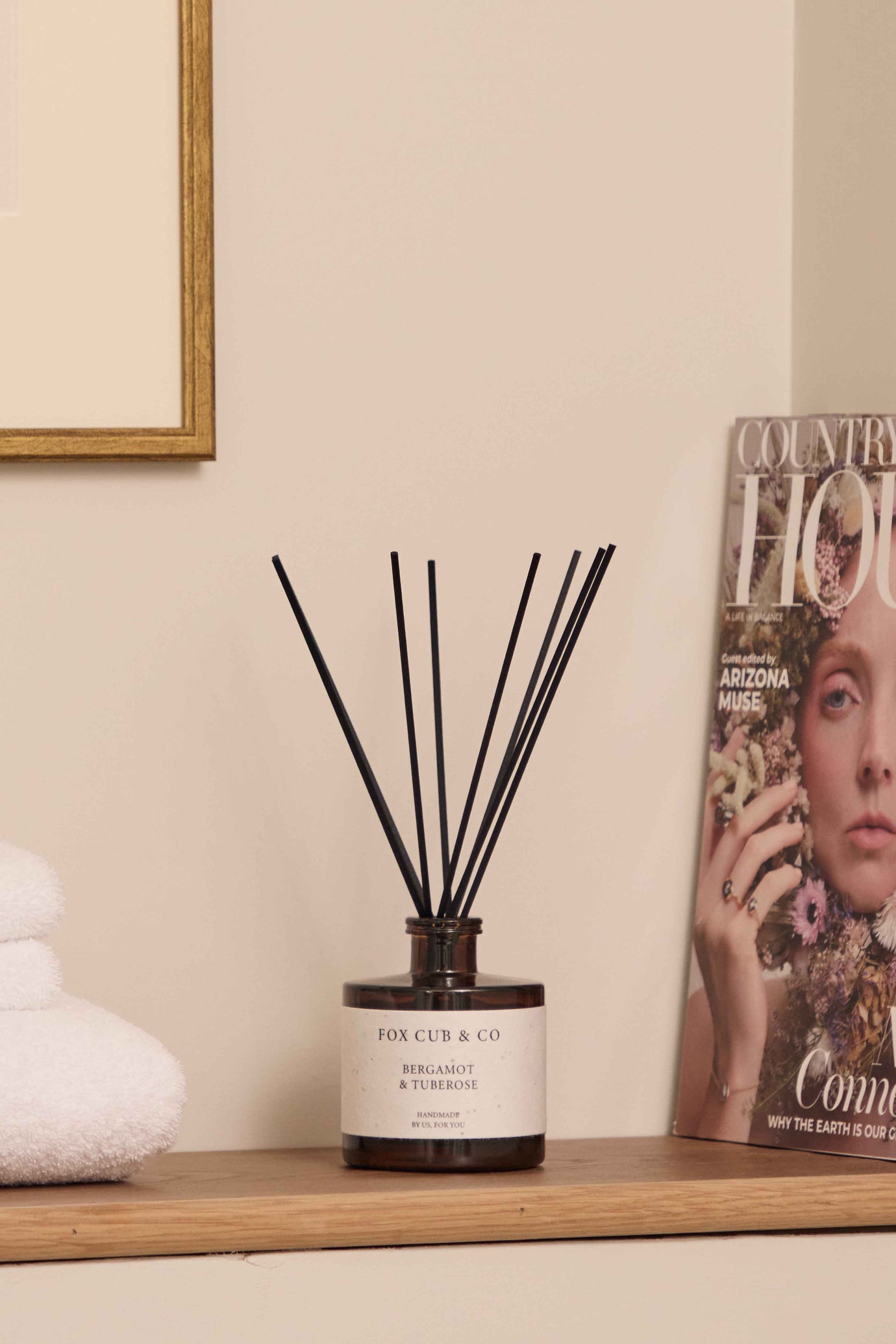 Bergamot & Tuberose Reed Diffuser – Fox Cub & Co